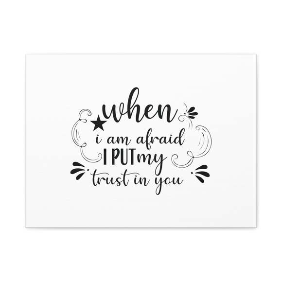 Express Your Love Gifts | Art | Scripture Sign I Put My Trust In You ...
